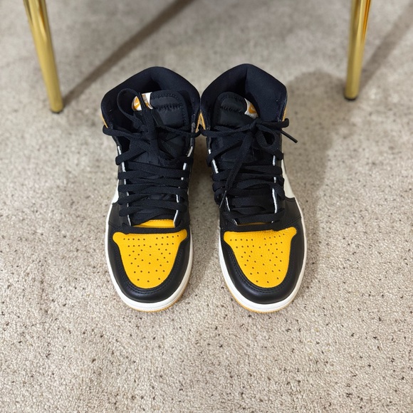 Nike | Shoes | Air Jordan Retro High Og Yellow Toe | Poshmark